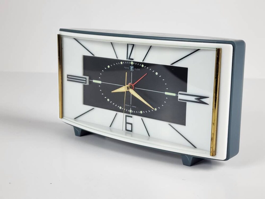 1960 Clock Clock TOYO CLOX Made in JAPAN - Etsy