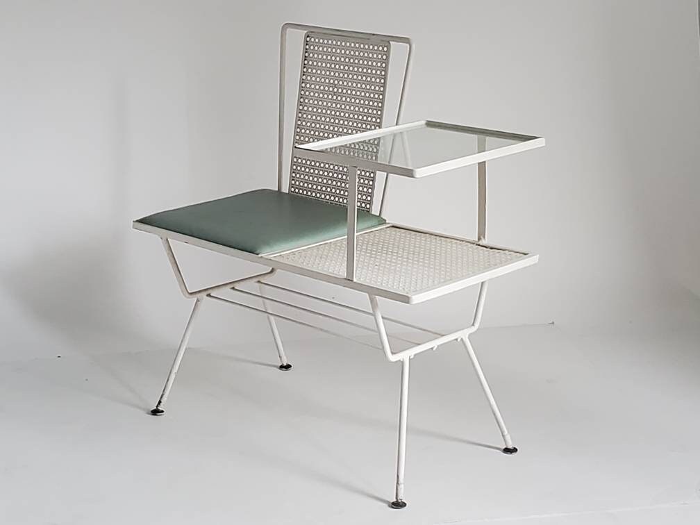 1960 TELEPHONE TABLE - Etsy