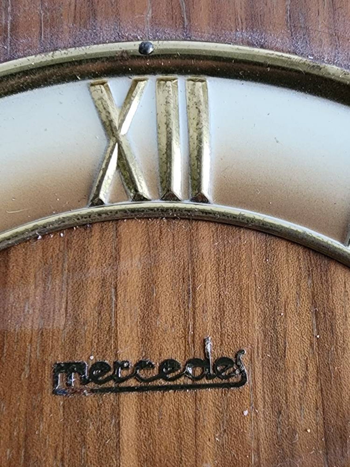 WALL CLOCK A Key MERCEDES 1950 - Etsy