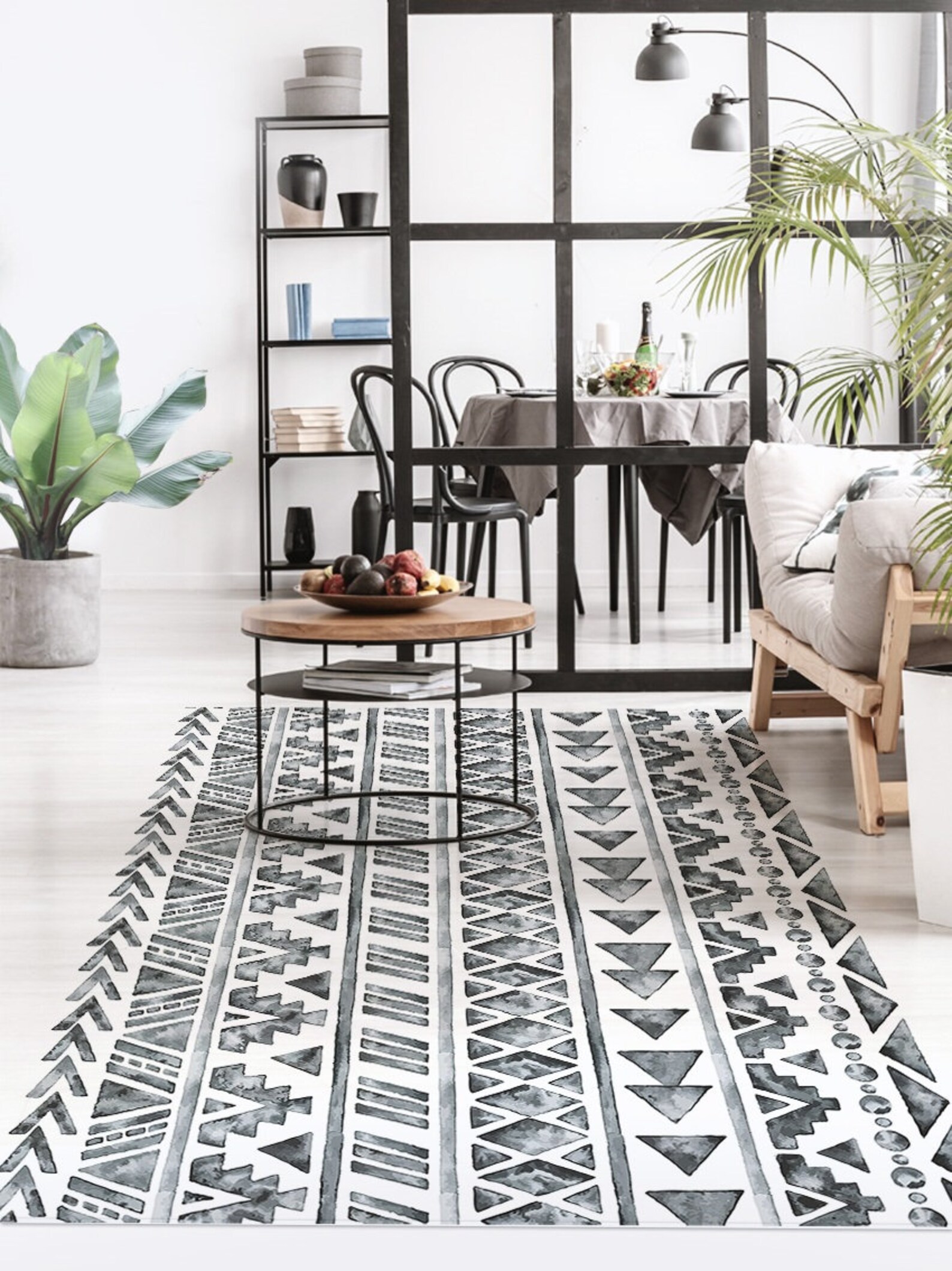 Vingriff 66 Vinyl Floor Mat Vinyl Rug Rugs For Living Room | Etsy