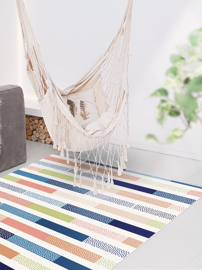 Rikko 168 Vinyl Floor Mat Vinyl Rug Rugs for Living Room | Etsy