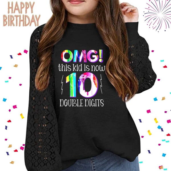 Turning Double Digit 10 Png - Etsy