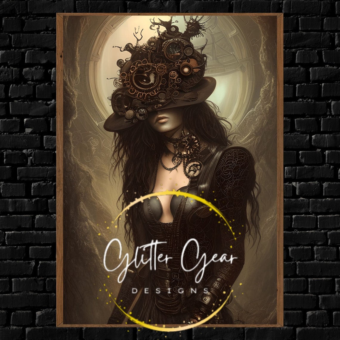 Steampunk Printable Wall Art Steampunk Original Digital Artwork ...