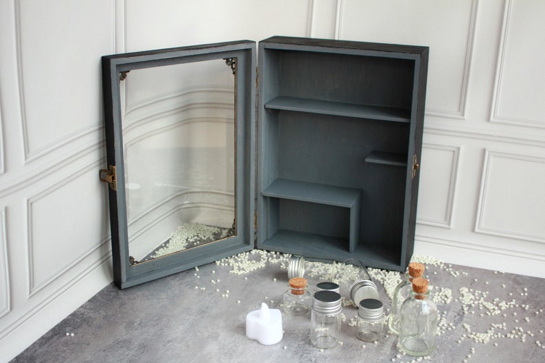 Witch Starter Kit Shelf With Glass for the Witch's Altar - Etsy