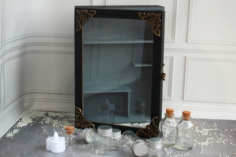 Witch Starter Kit Shelf With Glass for the Witch's Altar - Etsy