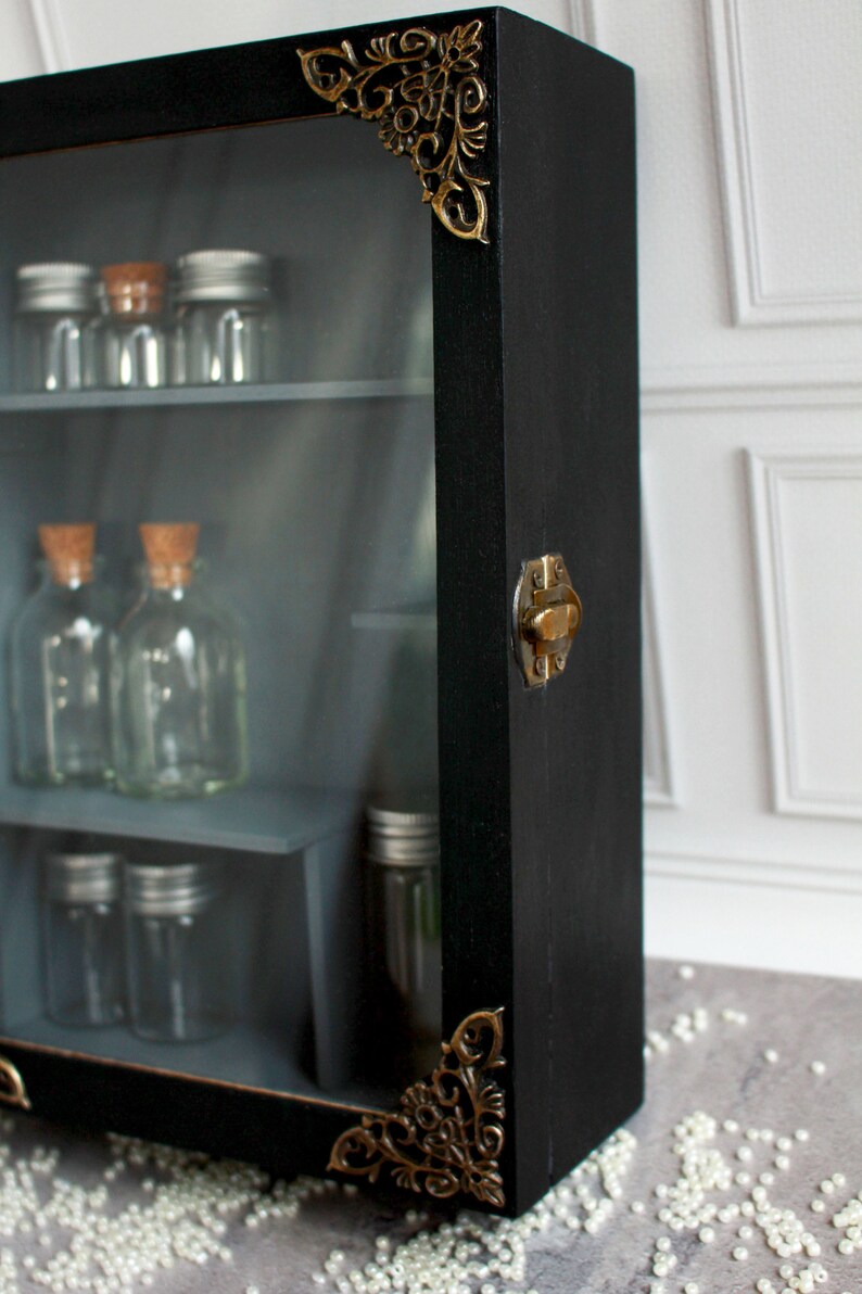 Witch Starter Kit Shelf With Glass for the Witch's Altar - Etsy