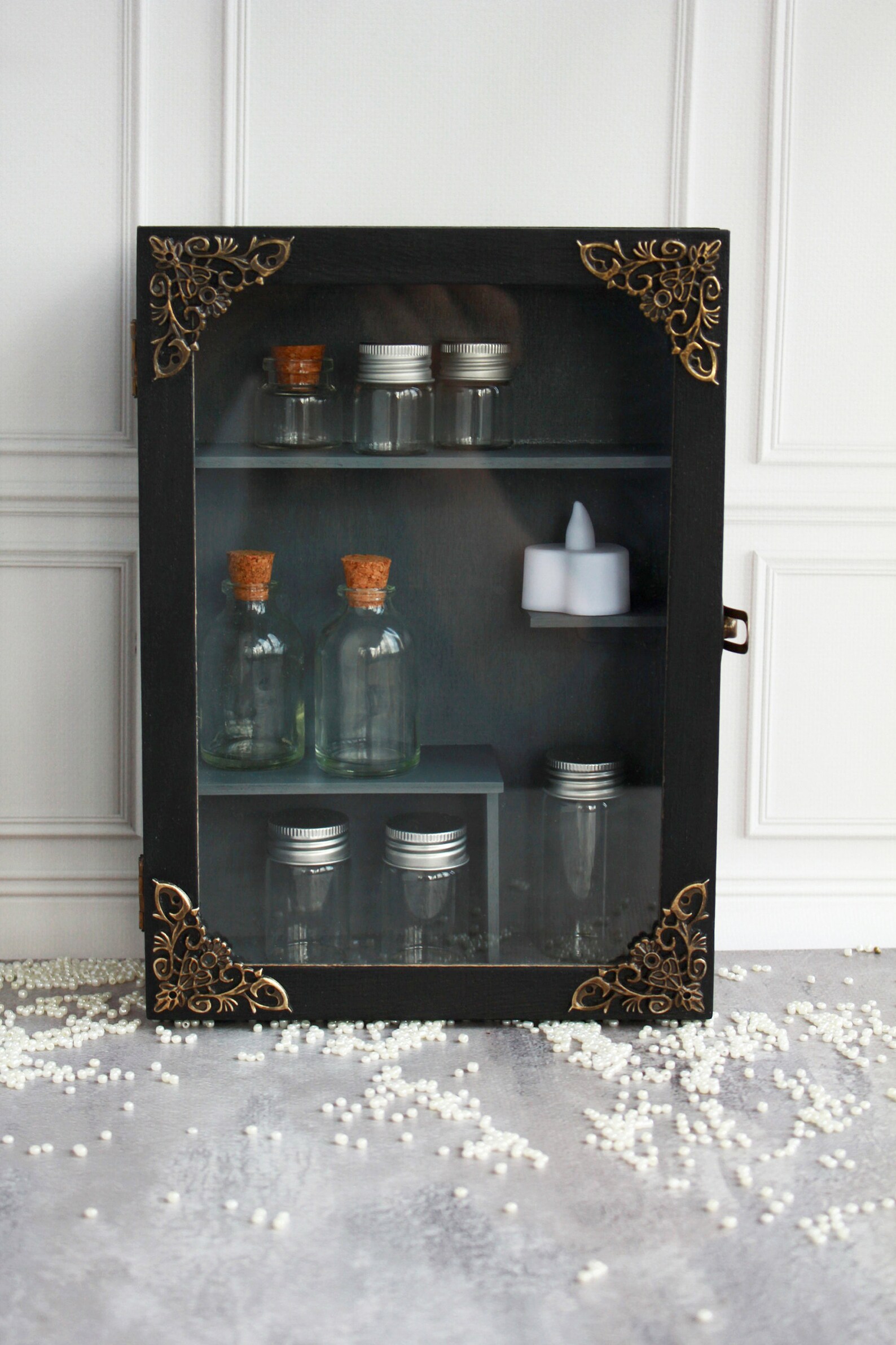 Witch Starter Kit Shelf With Glass for the Witch's Altar - Etsy