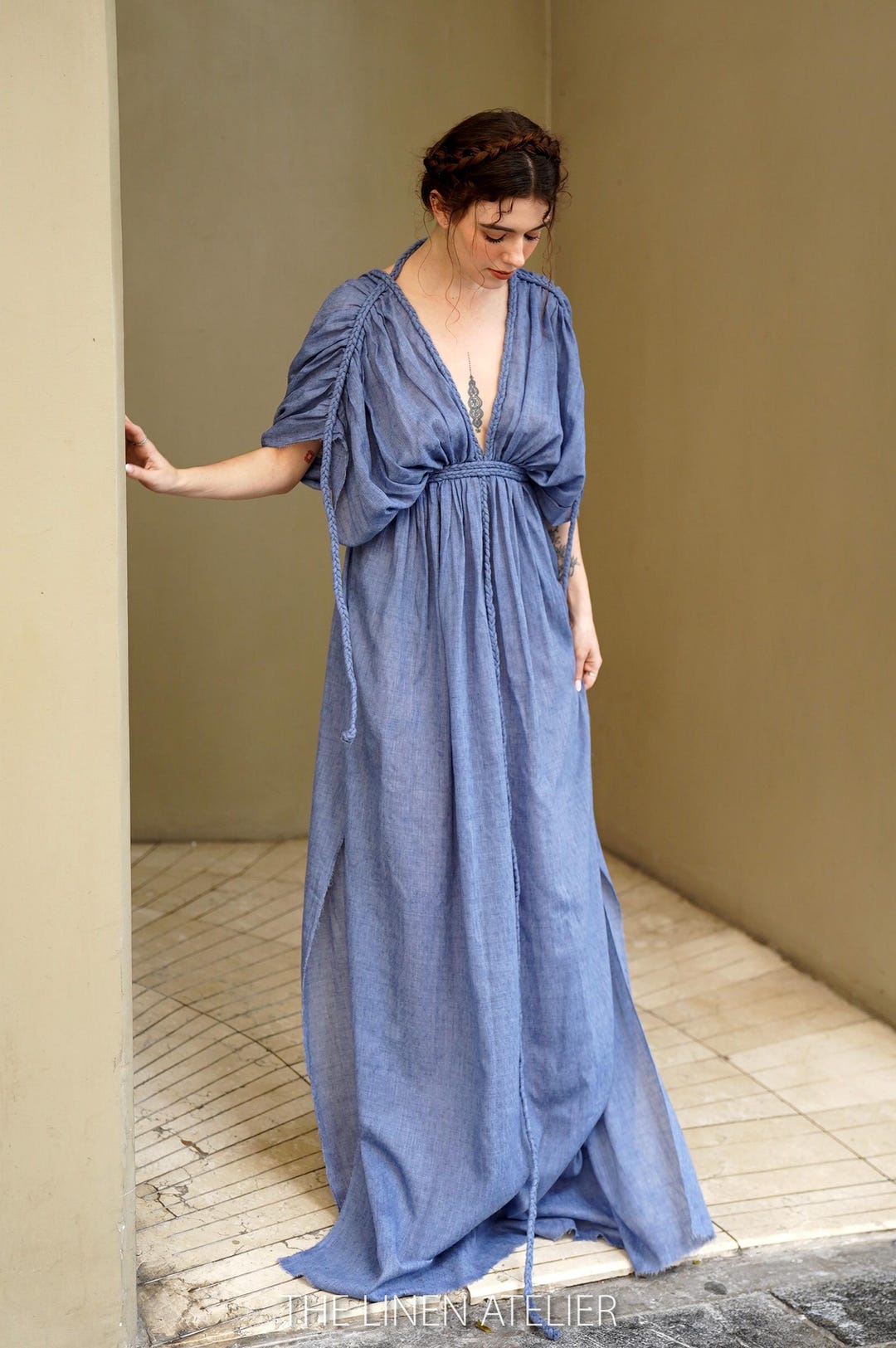 KASAI Goddess Prom Dress | Boho Moon Goddess Dress | Greek Wedding ...