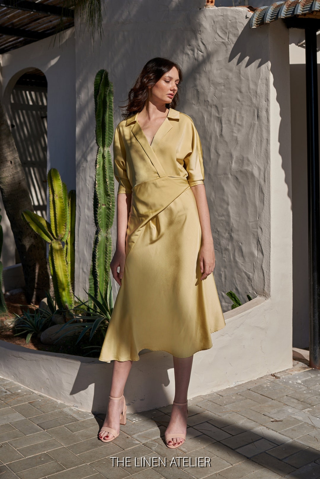COCO Tie Waist Shirtdress | Midi Dress | Bridesmaid Dresses | Gift for ...