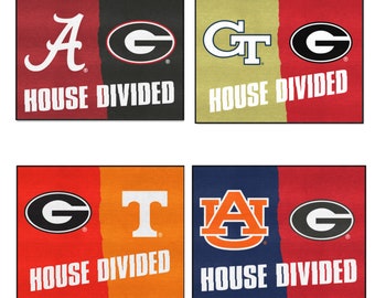 House Divided Rug - Etsy