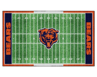 Chicago Bears Rug - Etsy