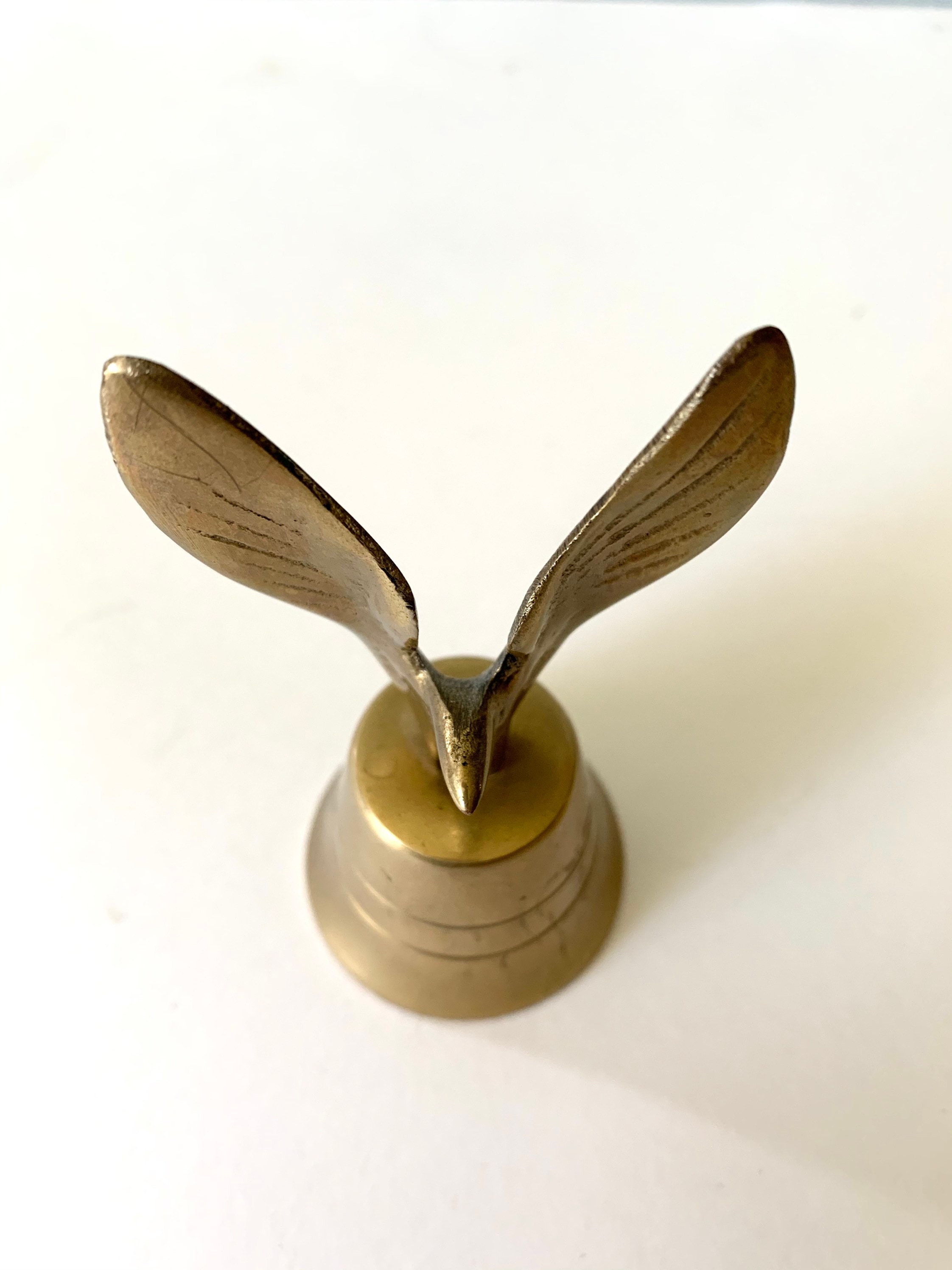 Vintage Brass Eagle Bell / Shelf Decor | Etsy