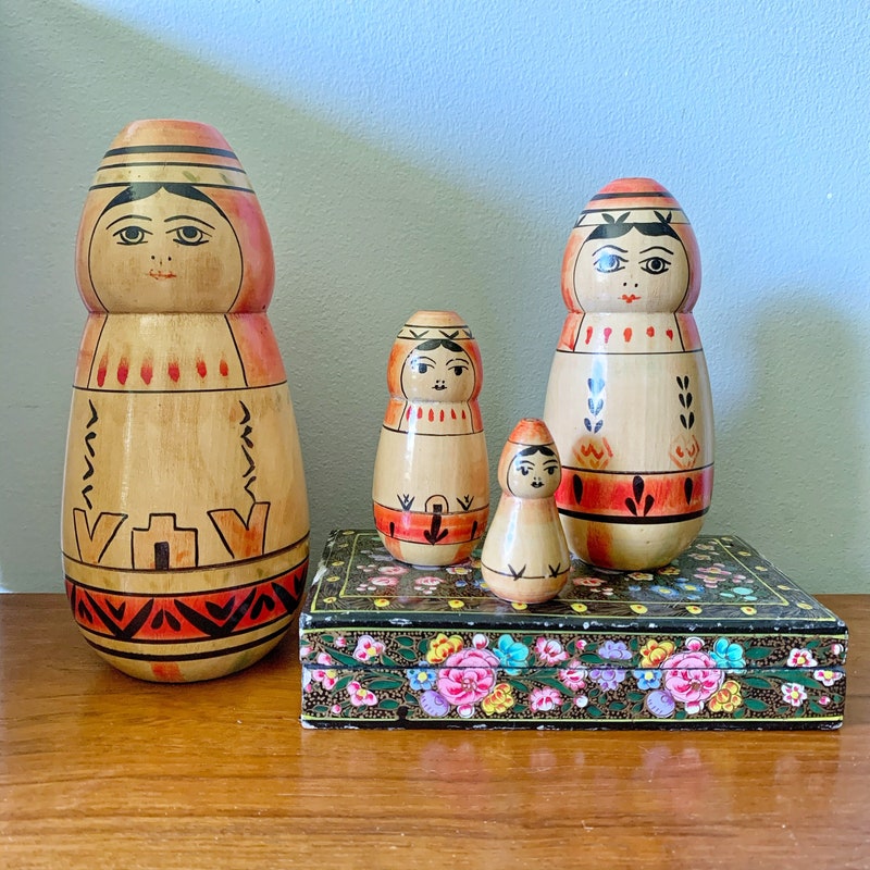 Nesting Doll Set - Etsy