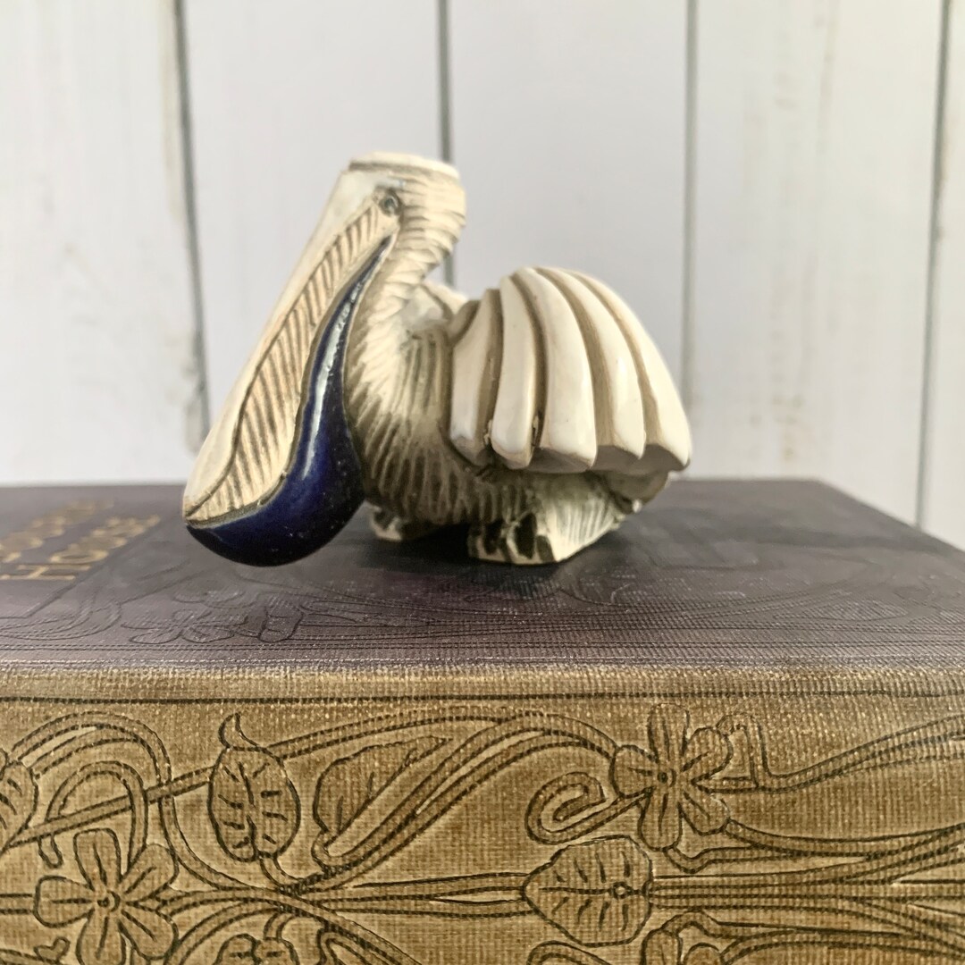 Vintage Artesania Rinconada Pelican, Retired Figurine - Etsy