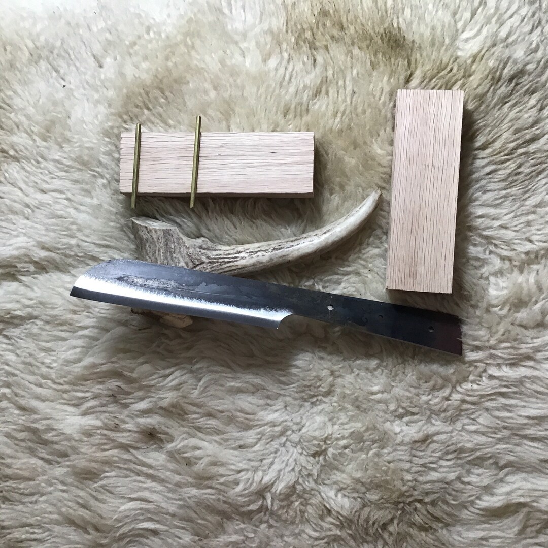 Jeff White Sheepsfoot Knife Blank and Handle Kit - Etsy