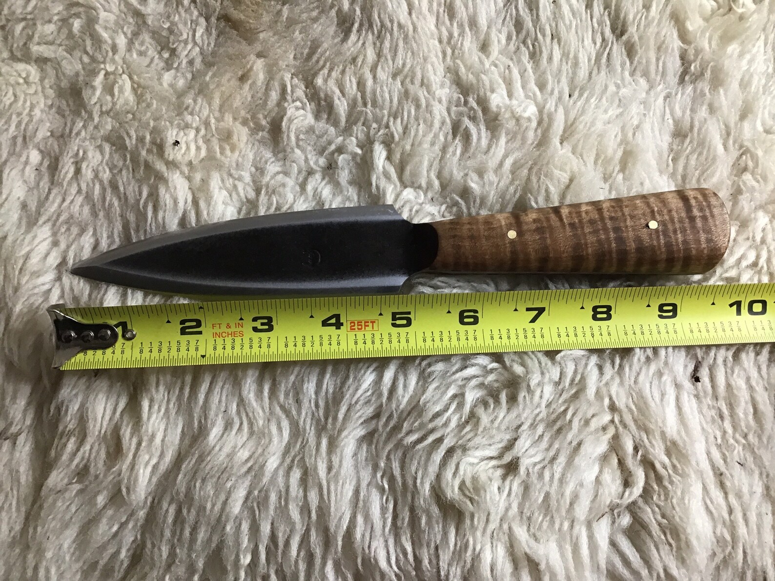 Jeff White King Dagger knife with leather sheath | Etsy