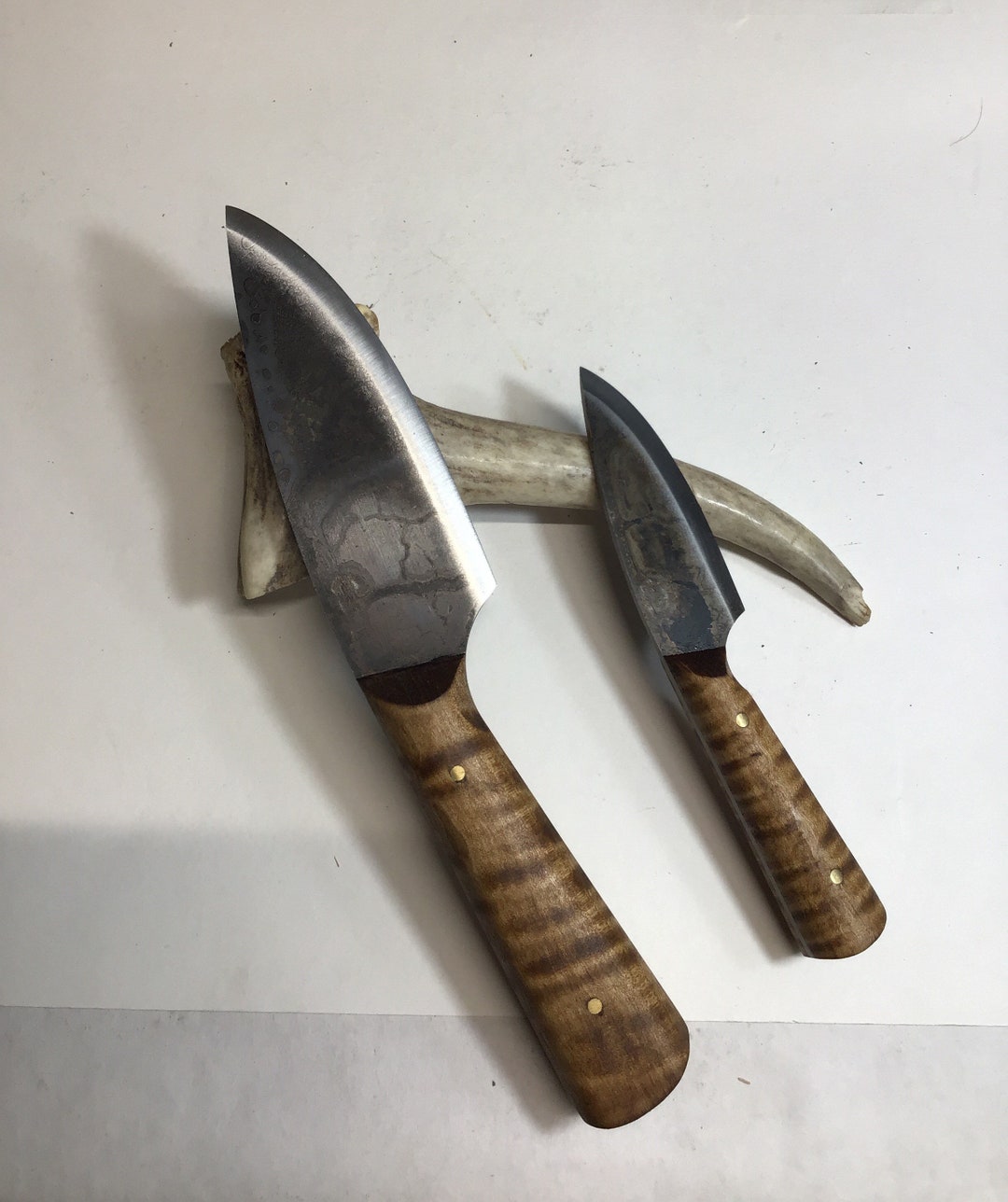 Jeff White Bush Knife Set - Bush1 Knife and Mini Bush Knife - Etsy