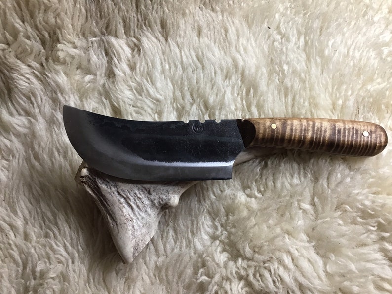 Jeff White Flesher Knife With Leather Sheath | Etsy