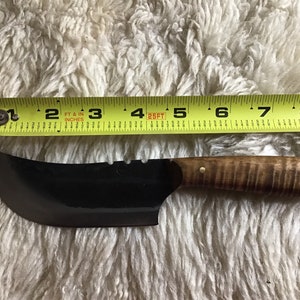 Jeff White Flesher Knife With Leather Sheath - Etsy