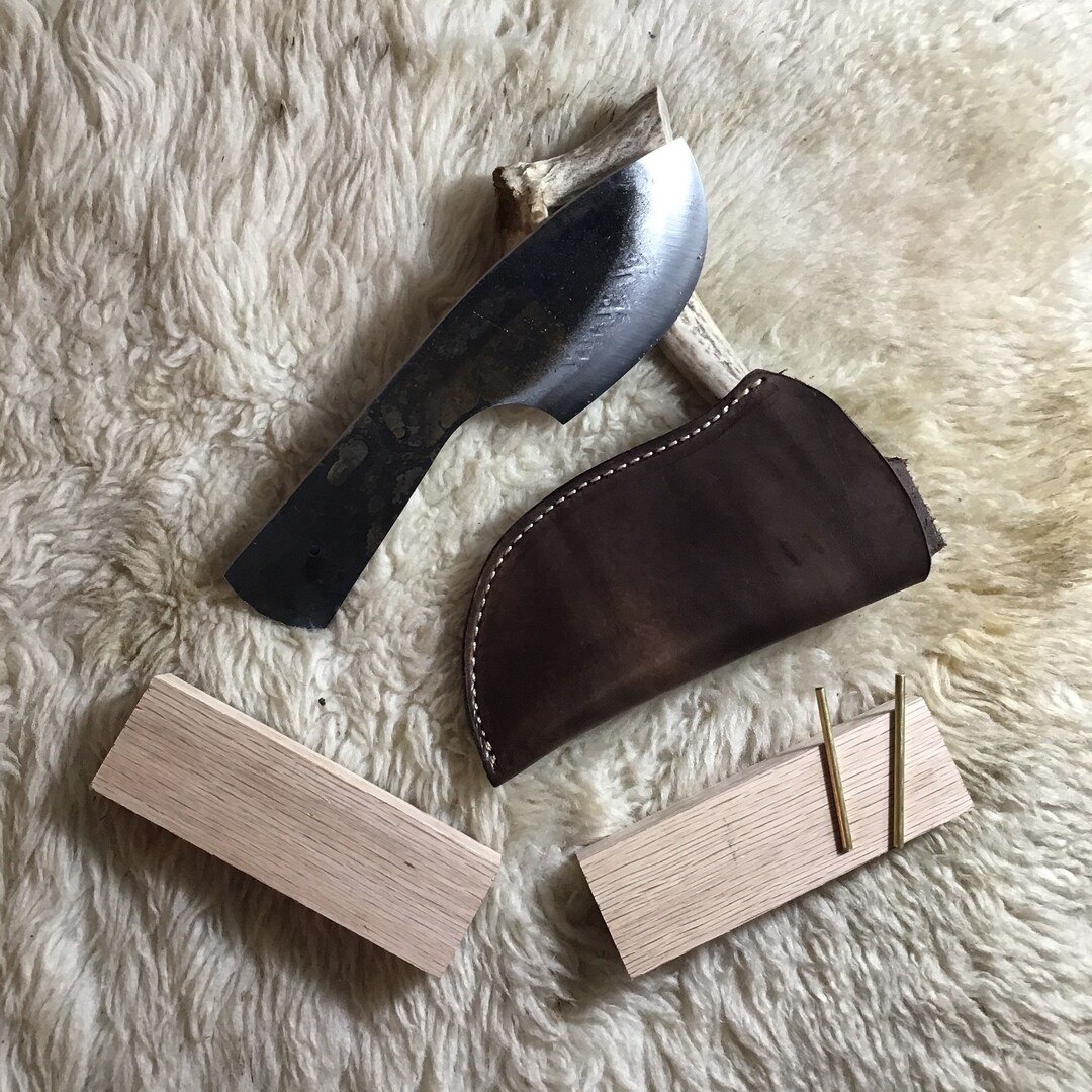 Jeff White Moose Skinner Blank and Handle Kit With Sheath - Etsy