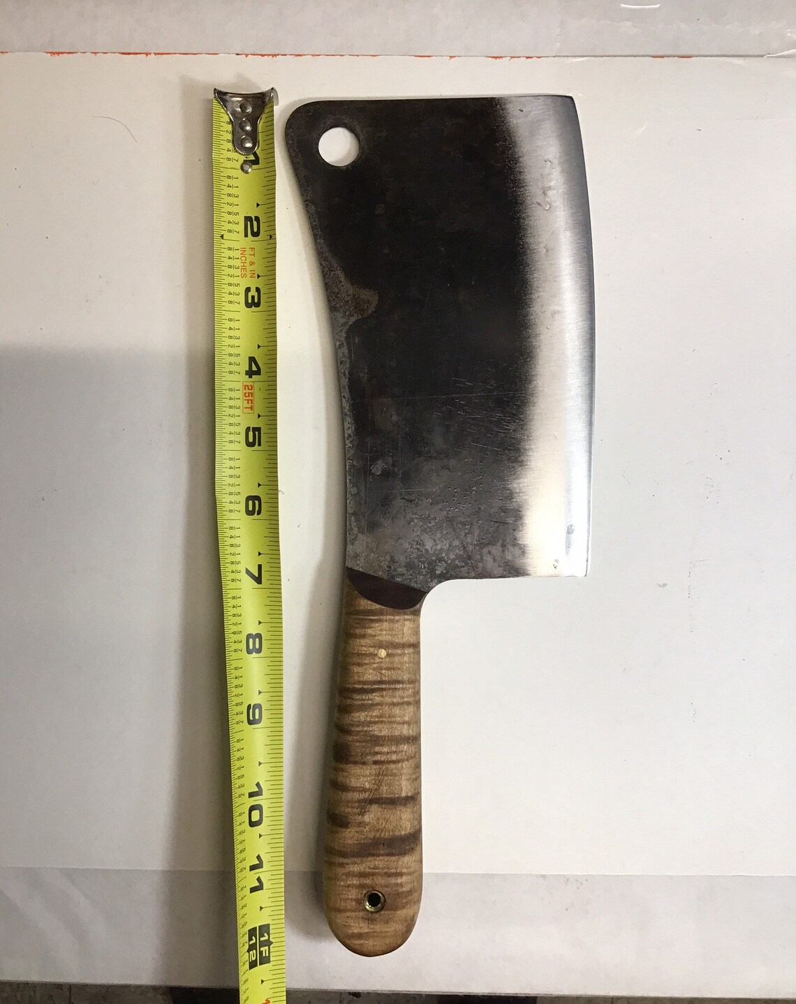 Jeff White Kitchen Knife Set - Chef Knife, Meat Cleaver, and Sabre ...