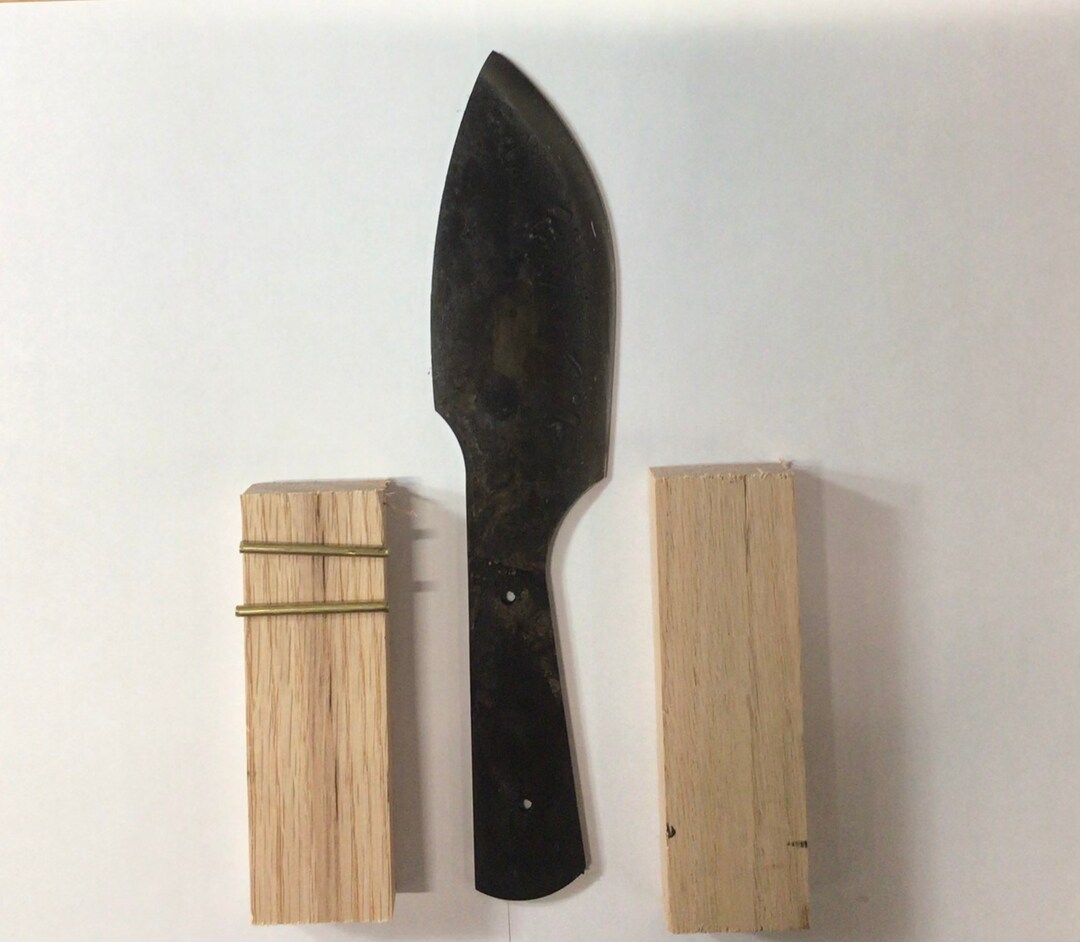 Jeff White Small Baker Knife Blank and Handle Kit - Etsy