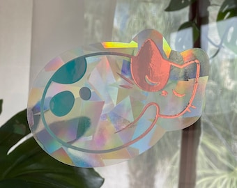 Cat Sun Catcher | Etsy