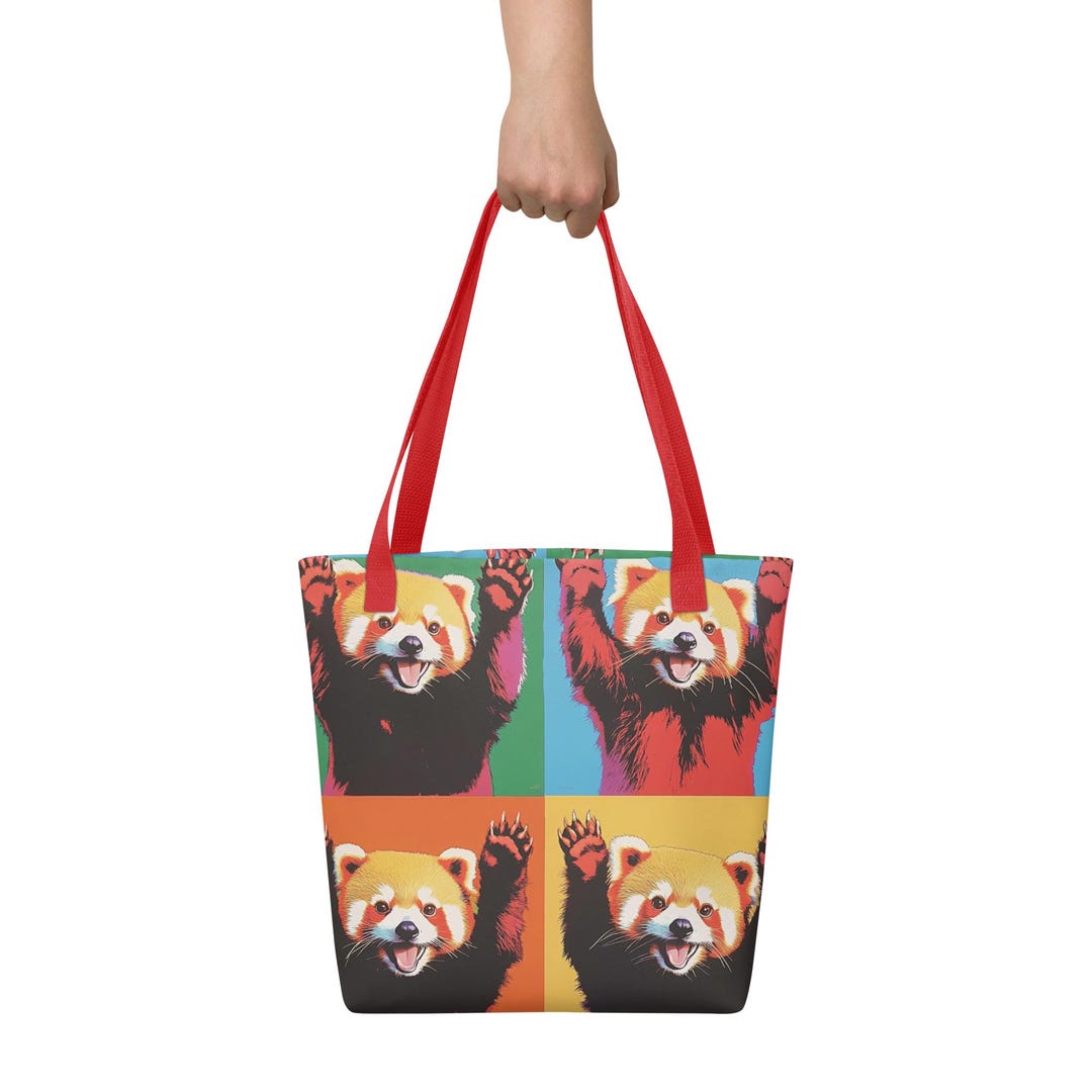 Tote Bag Red Pandas - Etsy
