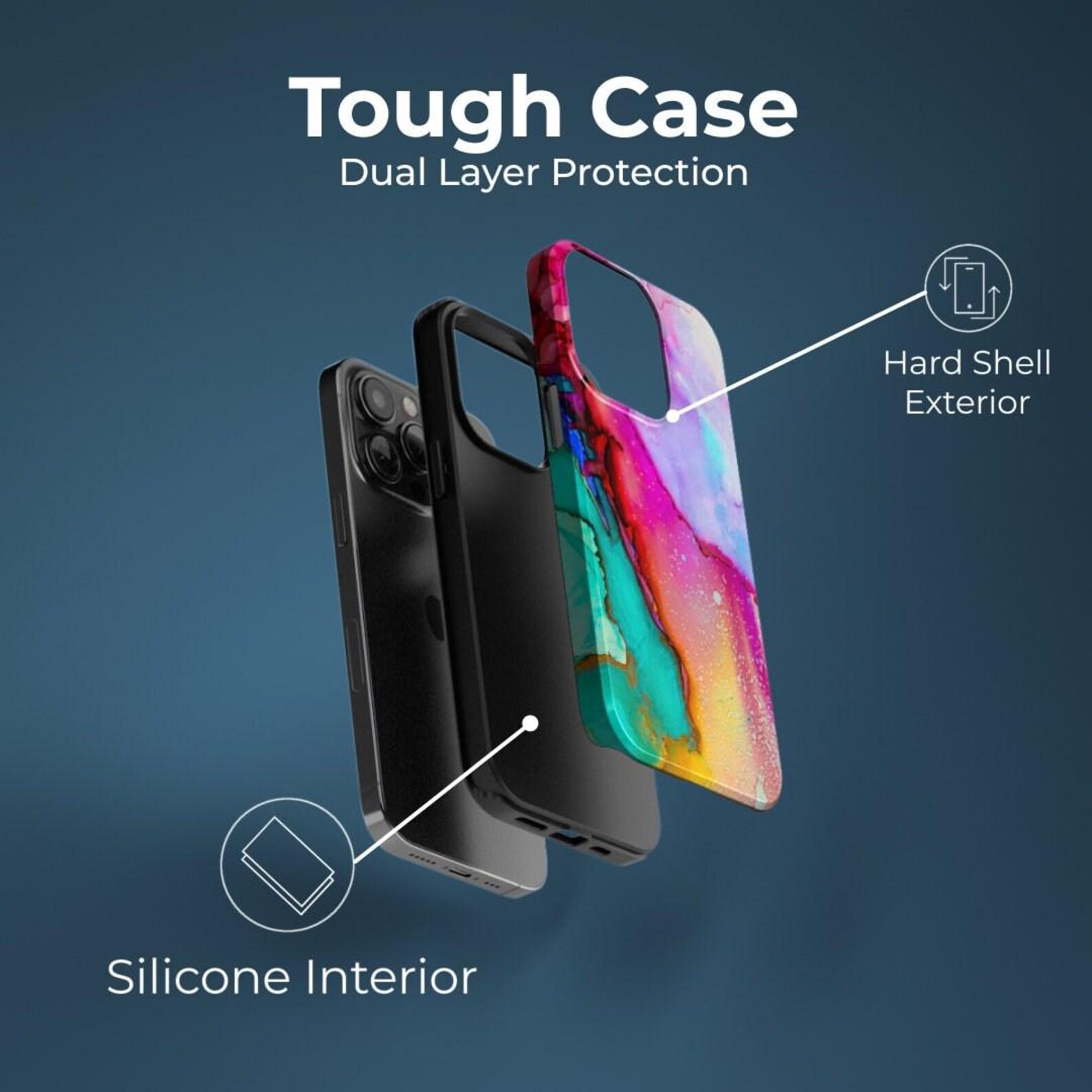 Hippie Tide Case - Google Pixel 10, 9a, 9, 9 Pro, 9 Pro XL, 8a, 8, 8 ...