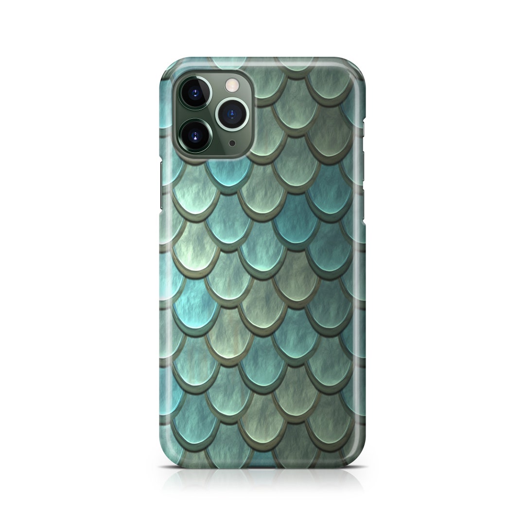Green Mermaid Scale Case Apple iPhone 15 14 13 12 11 - Etsy