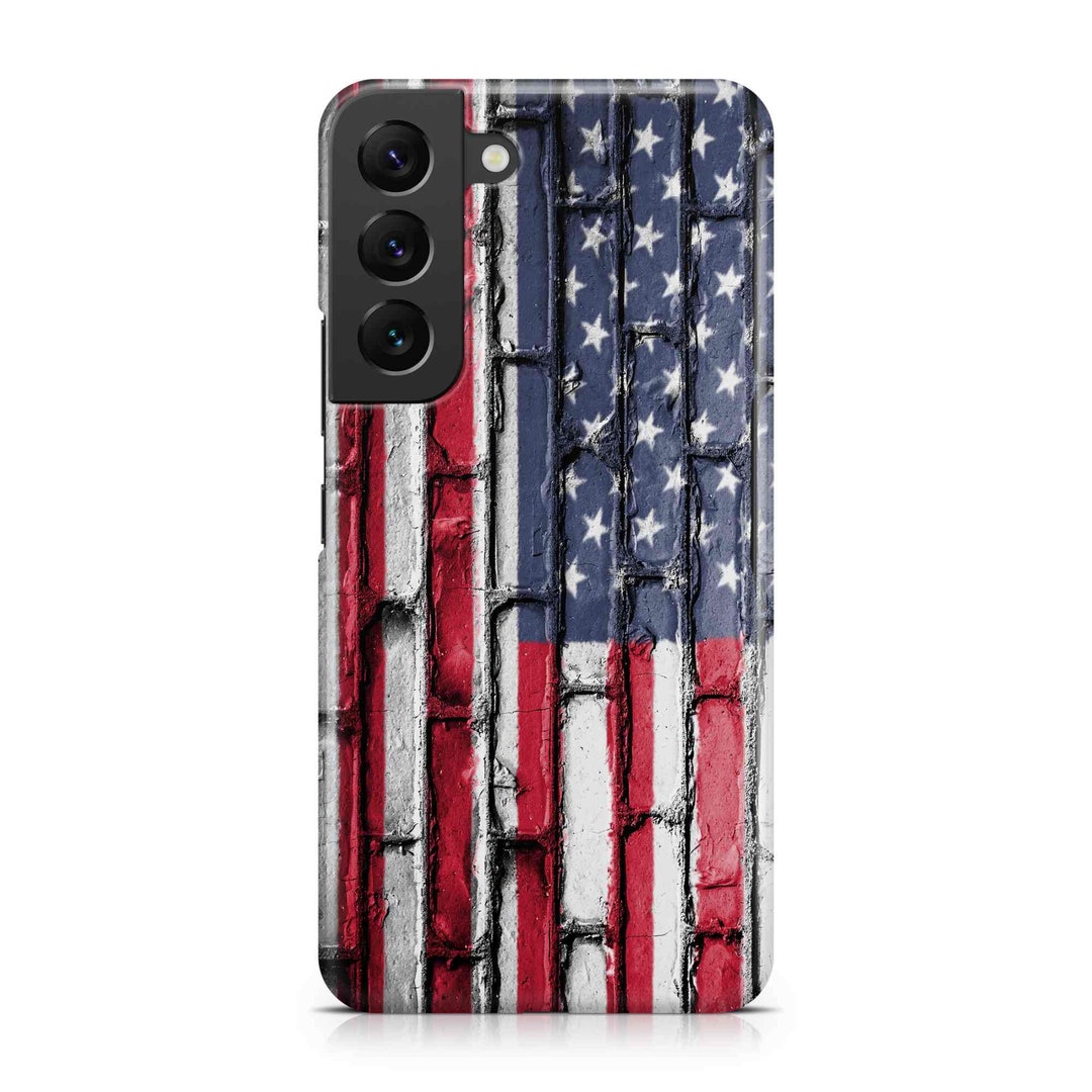 Patriotic Bricks Case Samsung Galaxy S24, S23, S22, S21, S20, S10, S9 ...