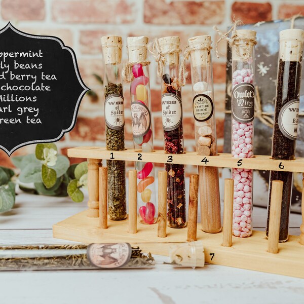 Tea Test Tubes - Etsy