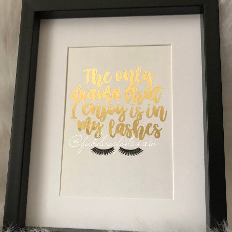 Eyelashes Print - Etsy