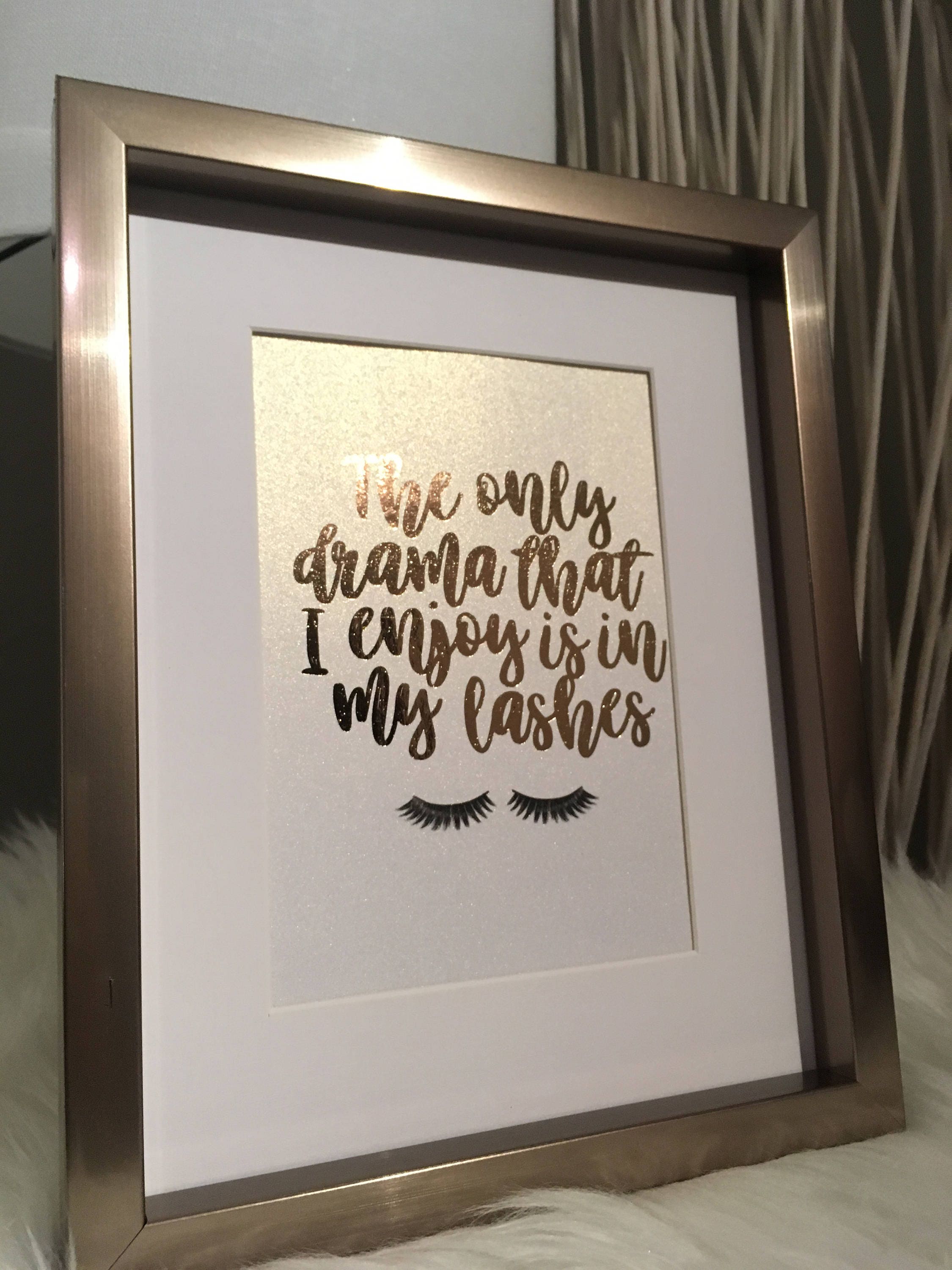 Lashes Print, Eyelashes, Lash Art, Eyelash Makeup Print, Makeup Decor ...