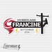 Hurricane Francine 2024 Hard Hat Decal, Storm Chaser, Power Lineman ...