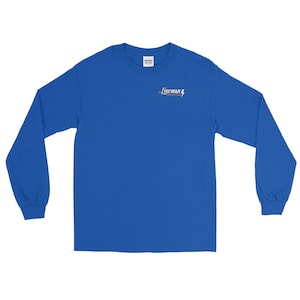 Georgia Lineman State Outline With Flag Long Sleeve T-shirt, Power ...