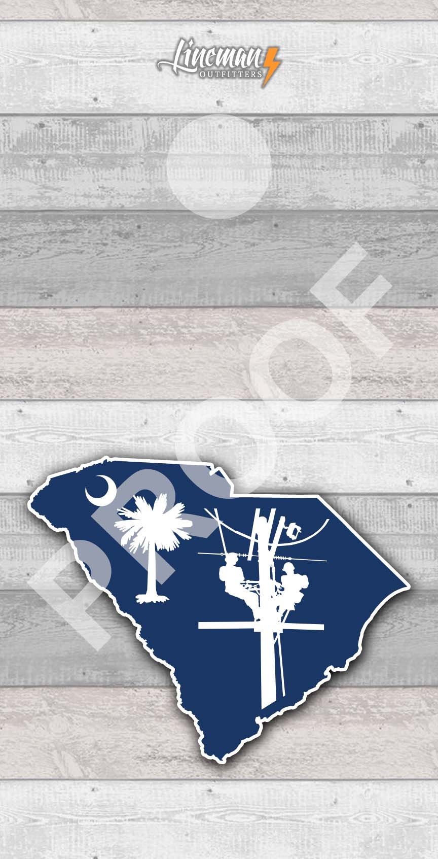 DIGITAL FILE JPG South Carolina Power Lineman 3 Stormy Sky - Etsy