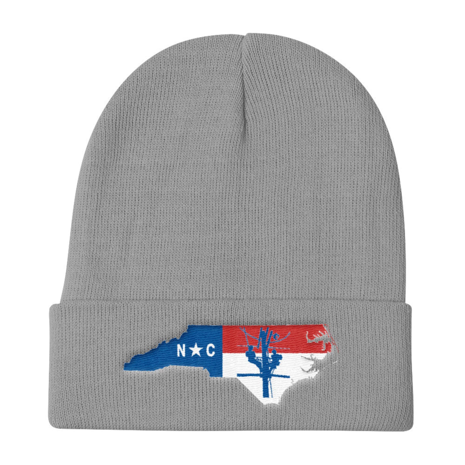 North Carolina Lineman Knit Beanie - Etsy