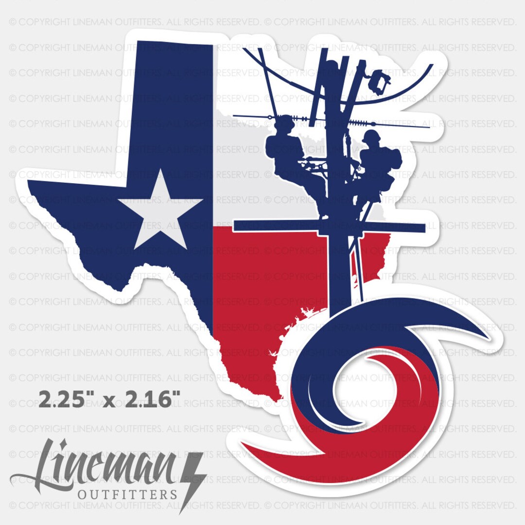 Texas Lineman Hurricane, Storm Chaser, Power Lineman, Journeyman ...