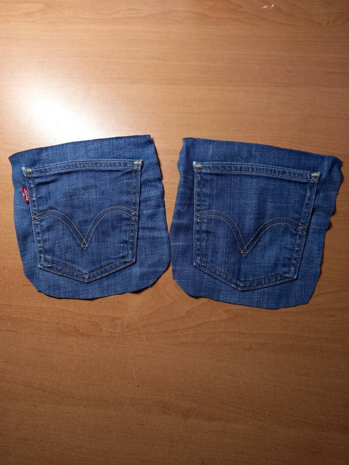 10 Denim Pockets: Recycled Jeans, Quilting & Craft Supply - Etsy