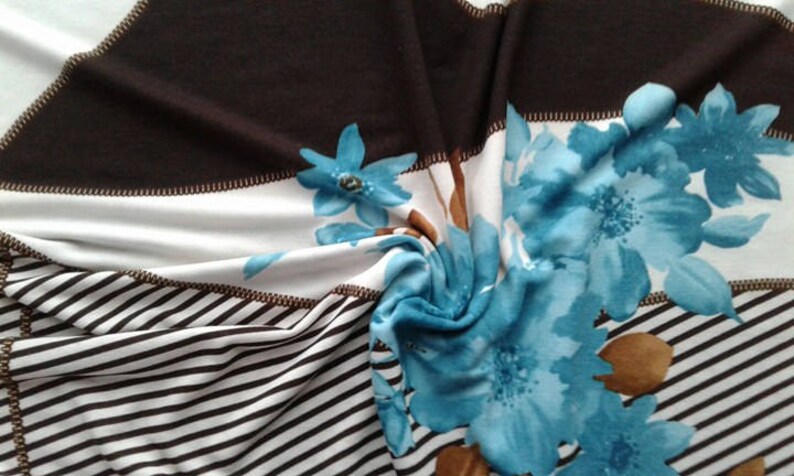 Acrylic Jersey Knit Fabric by the Yard Beige Jersey Knit Dress Headband ...