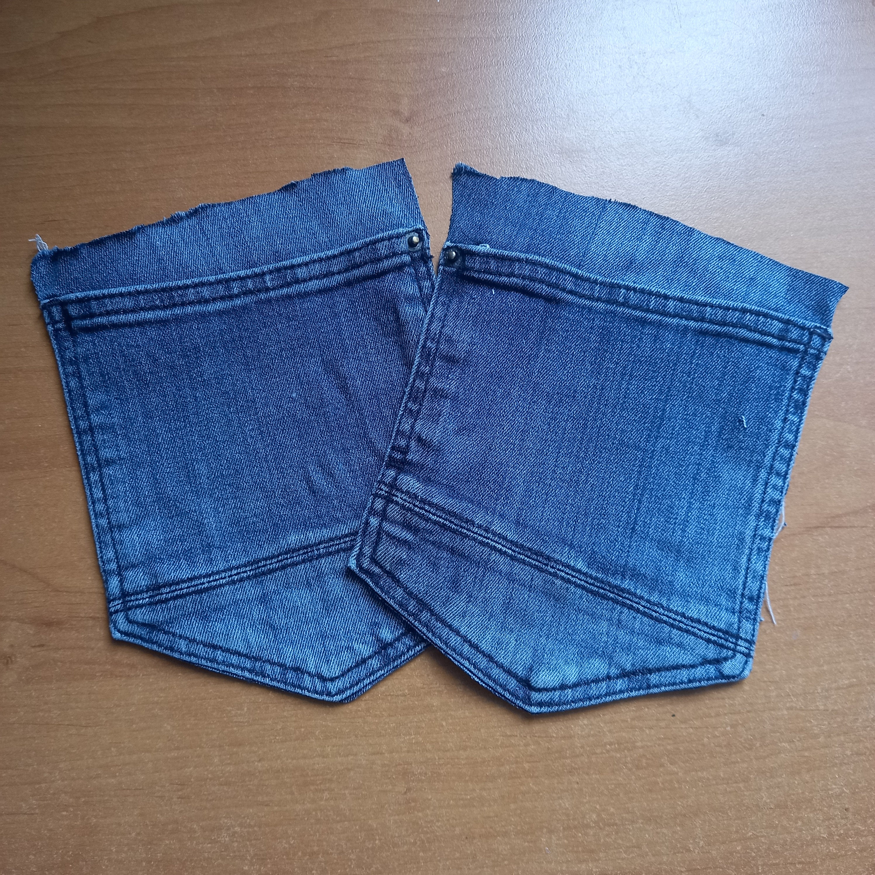 Recycled Denim Pockets: 8 Vintage Jean Pocket Patches - Etsy