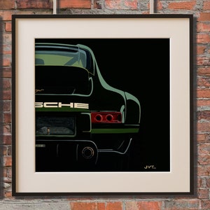 DLS Porsche 911 by Singer Limited Edition Print - Etsy