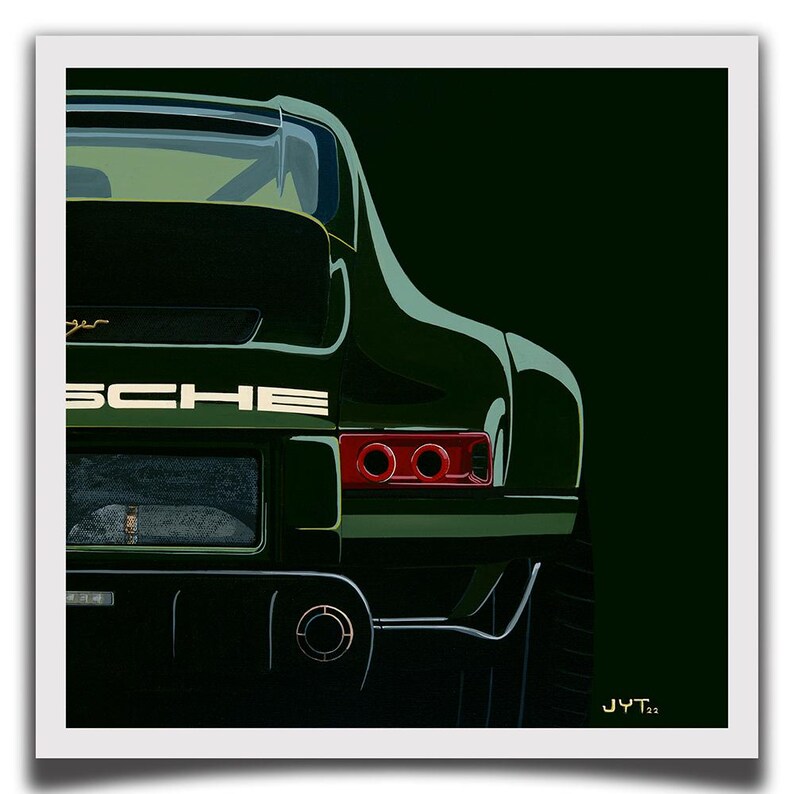 911 Icons Modern Classic Porsche Quadriptych Limited Edition Print - Etsy