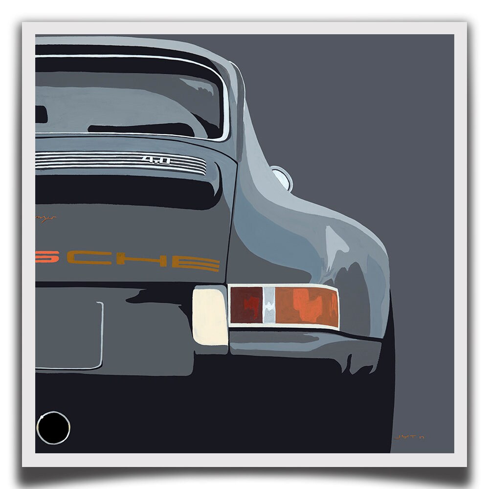 Modern Classic Porsche Quadriptych Small Limited Edition Prints - Etsy