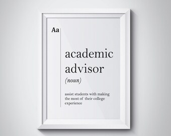 Academic advisor | Etsy