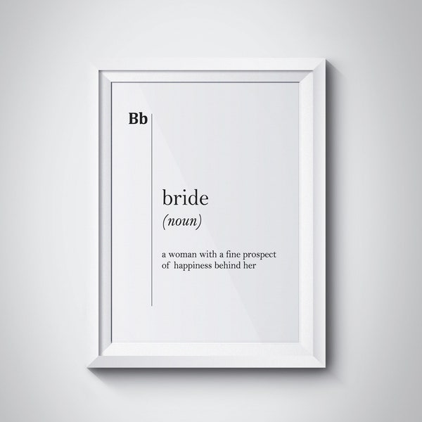 Bride Definition - Etsy