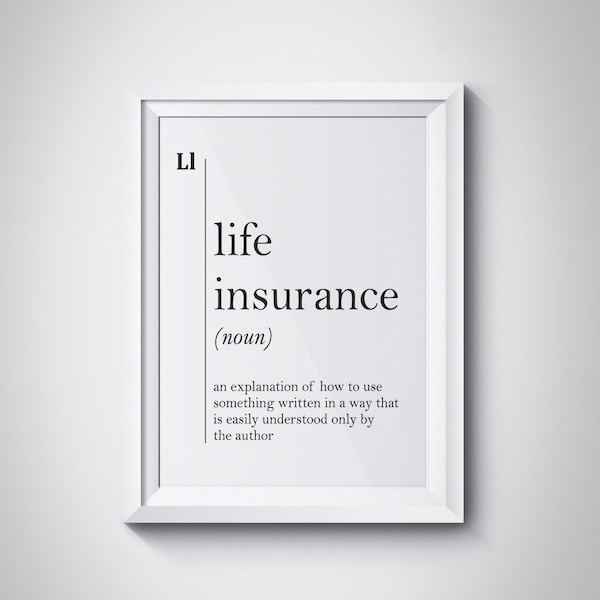 Insurance Art - Etsy