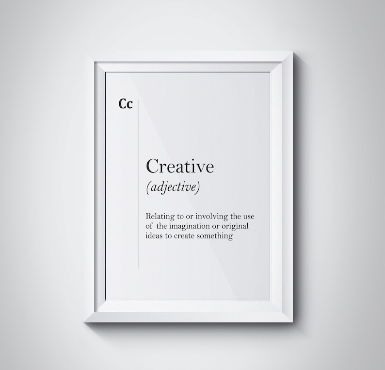 Creative Definition Designer Gift Office Decor Design Poster - Etsy