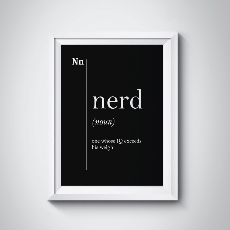 Nerd Art - Etsy